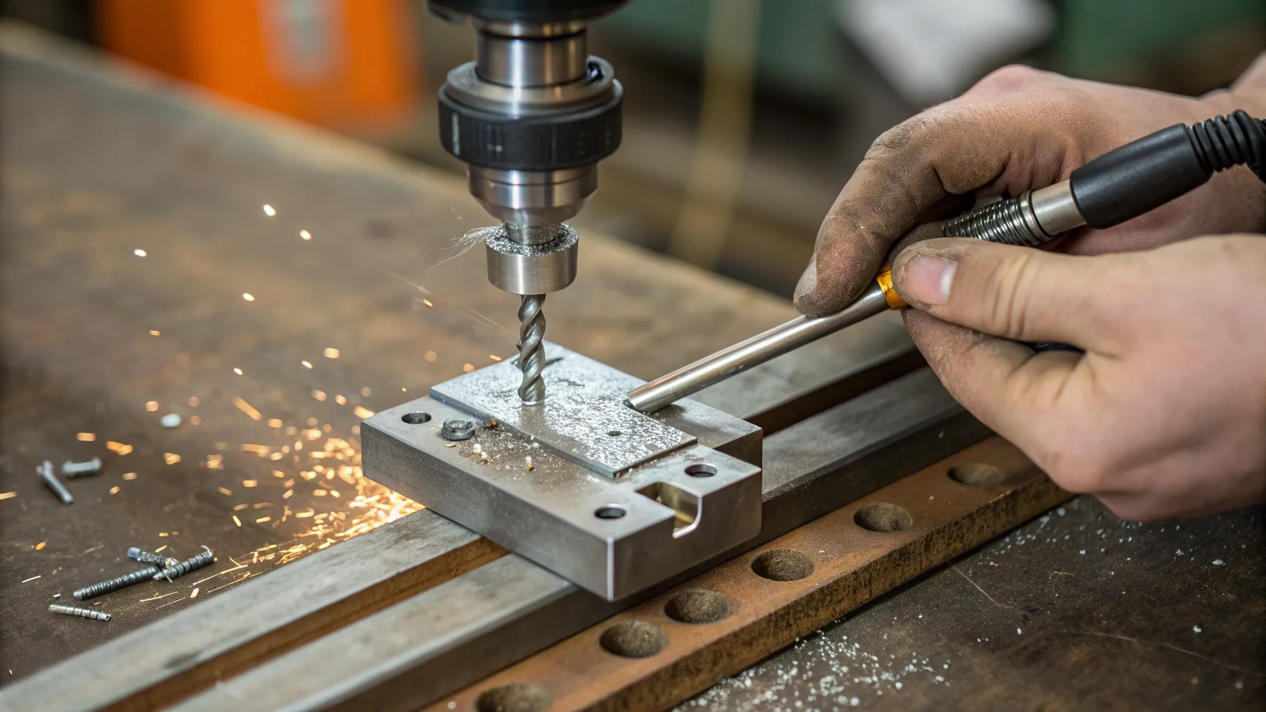 Metalworking Jig: Precision Drilling & Welding On Thin Metal