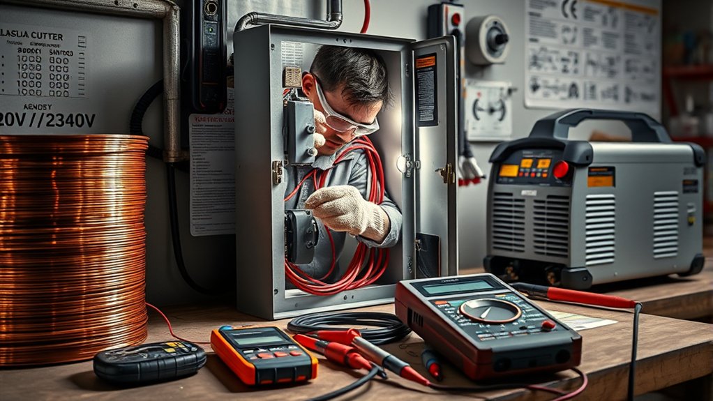 How To Wire A Plasma Cutter: 120V/240V Circuits, Breakers & Safety