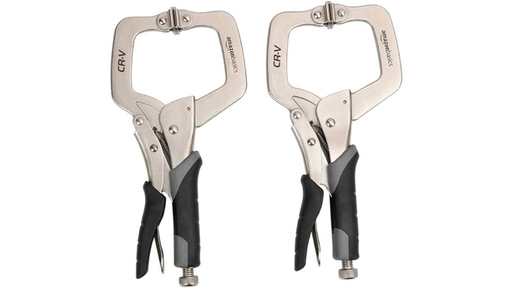 Amazon Basics Adjustable Metal Face Clamps Review