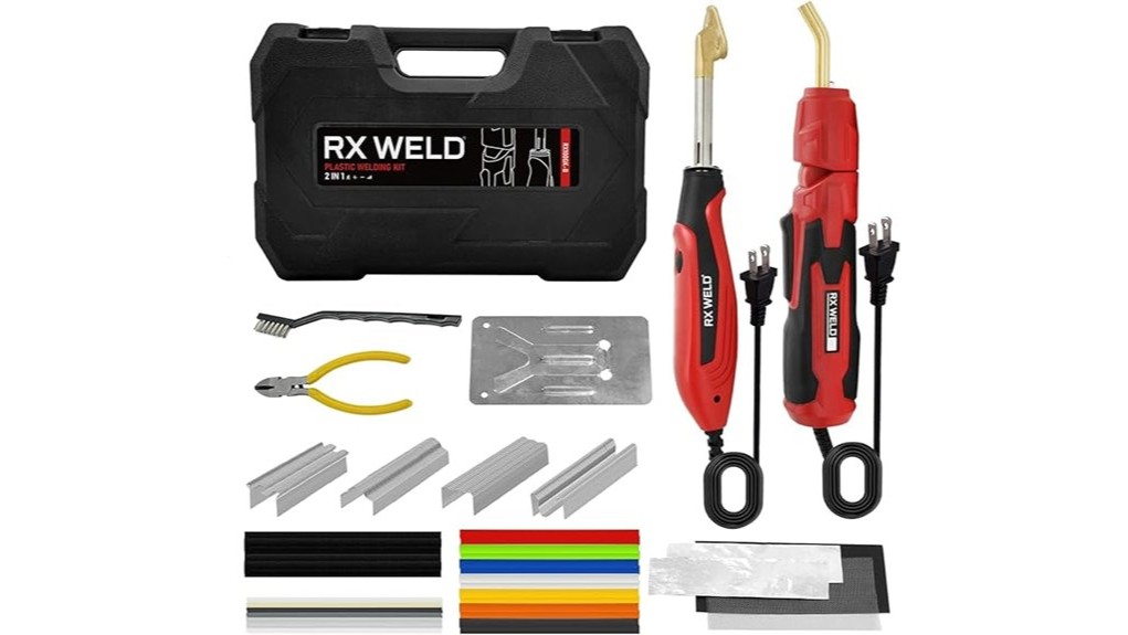 RX WELD 2 In 1 Plastic Welder Kit Review