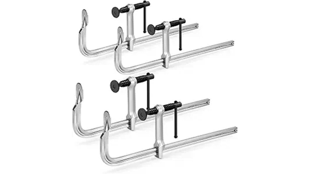 Bar Clamps 4-Pack Review: Reliable Tool For Projects