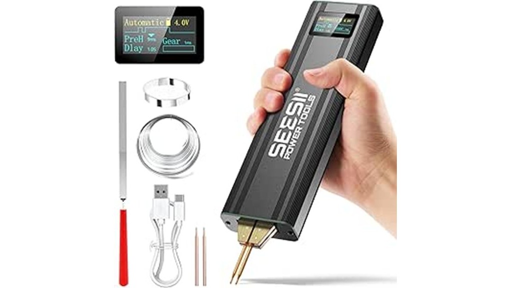 SEESII SE209 Battery Spot Welder Review: Compact Power For Battery Pack ...