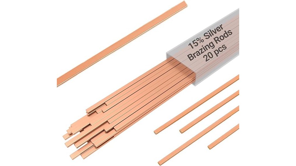 15% Silver Brazing Rods AWS BCuP-5 Review