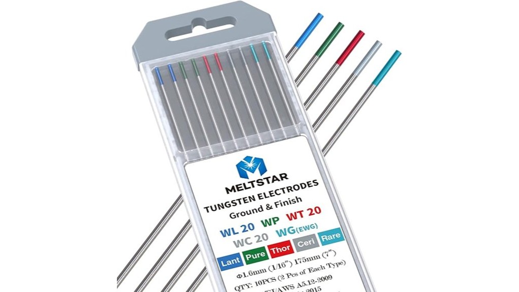 TIG Welding Tungsten Electrodes Review
