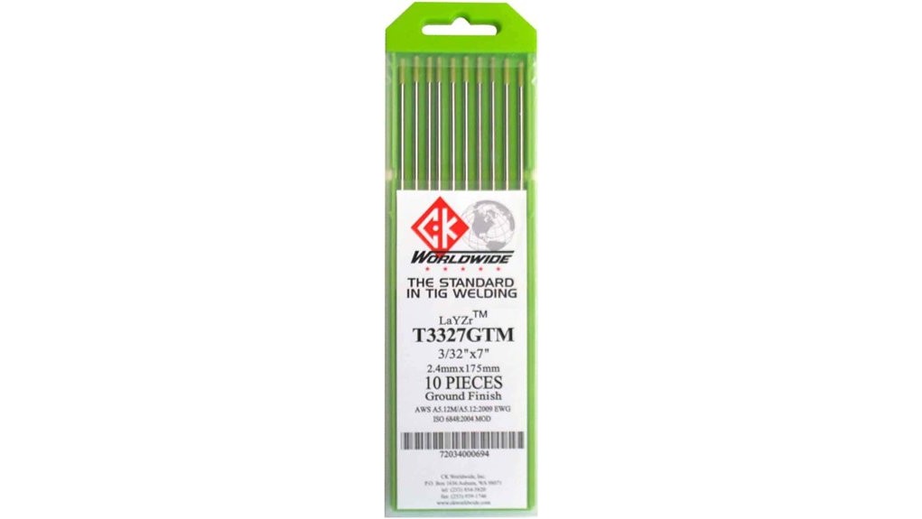 CK T3327GTM LaYZr Tungsten Electrode Review