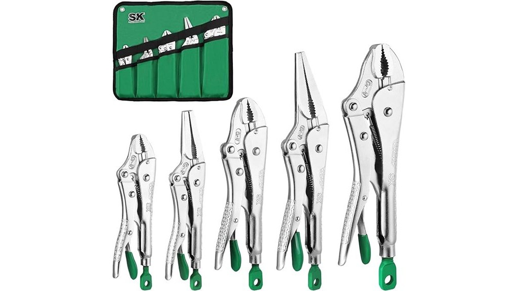 SK 5-Piece Locking Pliers Set Review