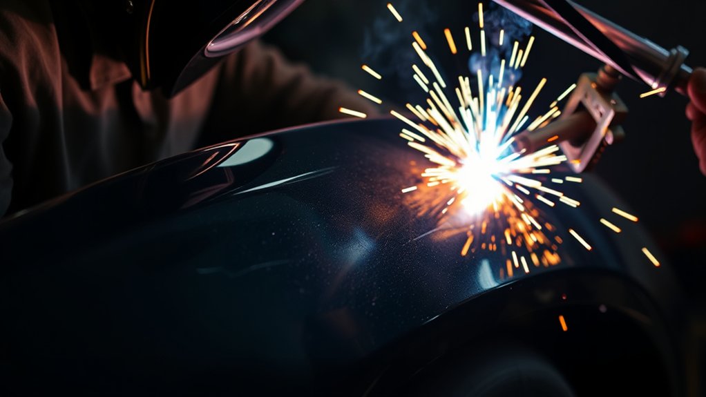 How To Use Welding To Repair Damaged Auto Body Panels